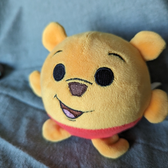 Disney | Toys | Disney Winnie The Pooh Plush Ball 4in Stuffed Toy Bear ...